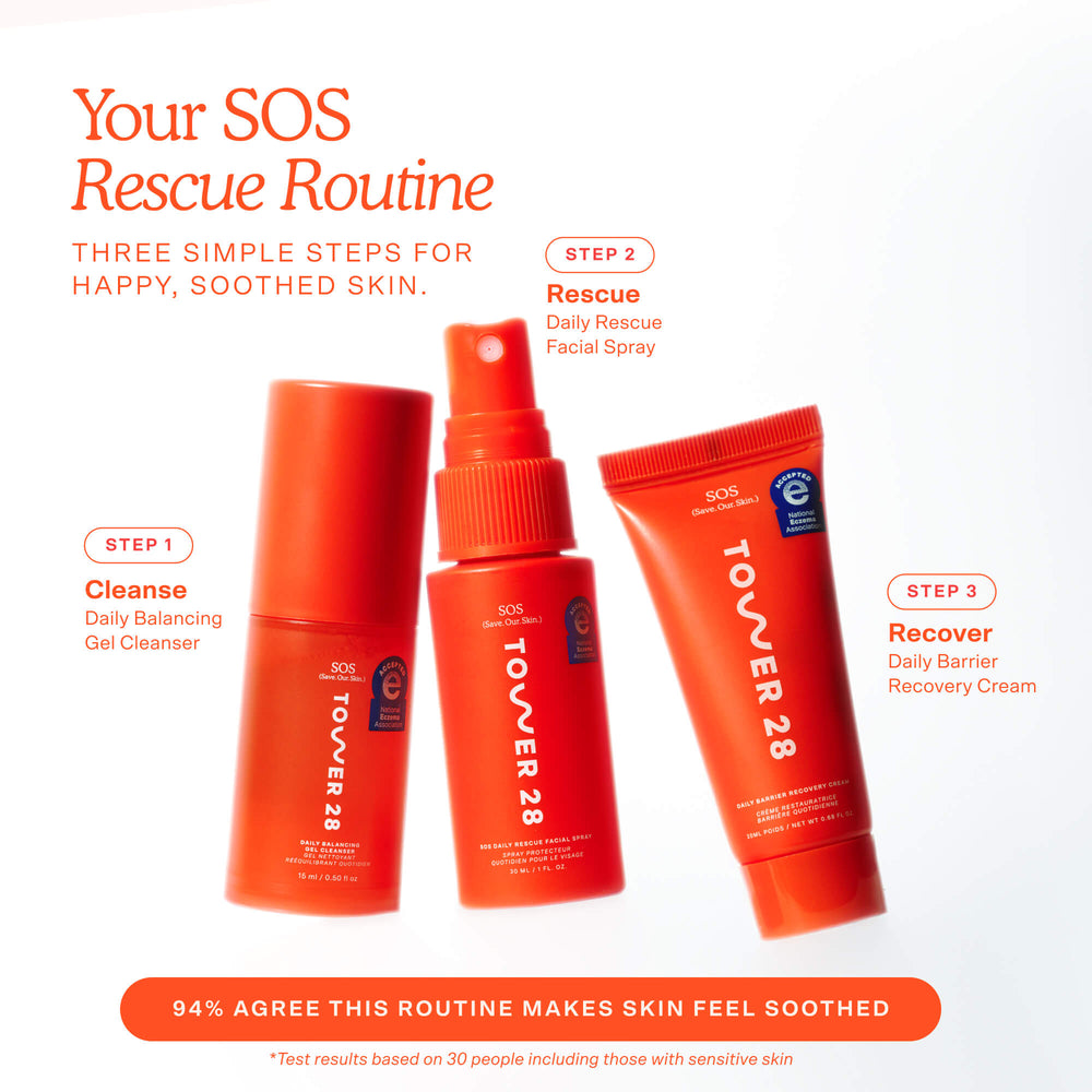SOS Rescue Skincare Set | Tower 28 Beauty