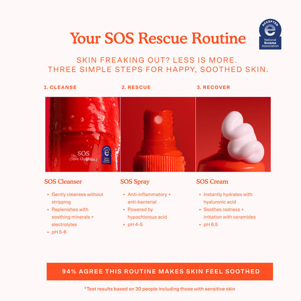 SOS Daily Balancing Gel Cleanser | Tower 28 Beauty