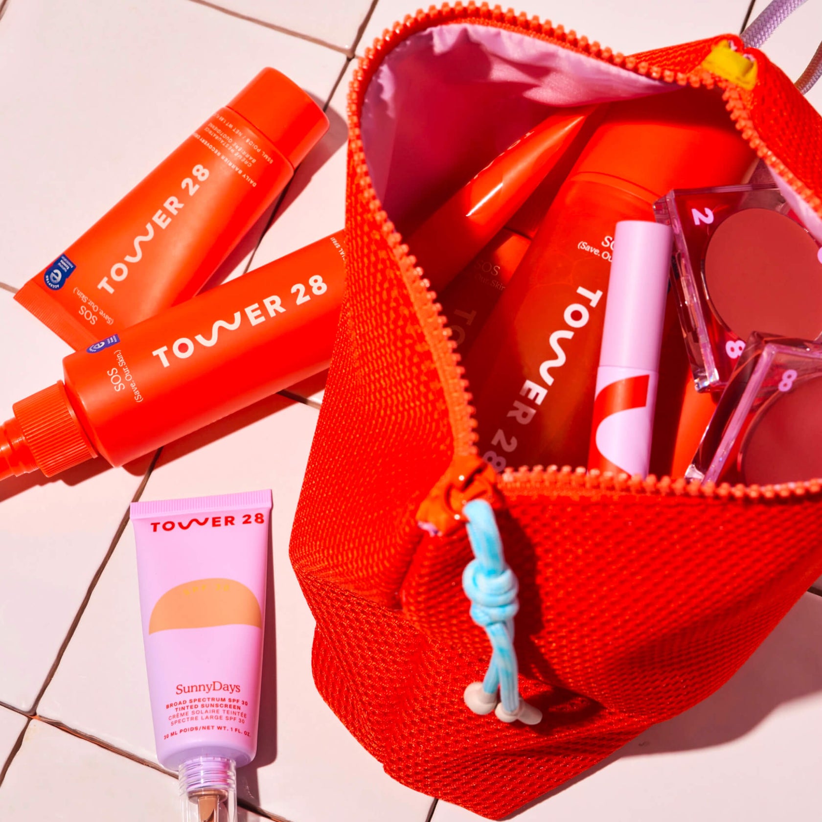 SOS (Store. Our. Stuff.) Makeup Bag | Tower 28 Beauty