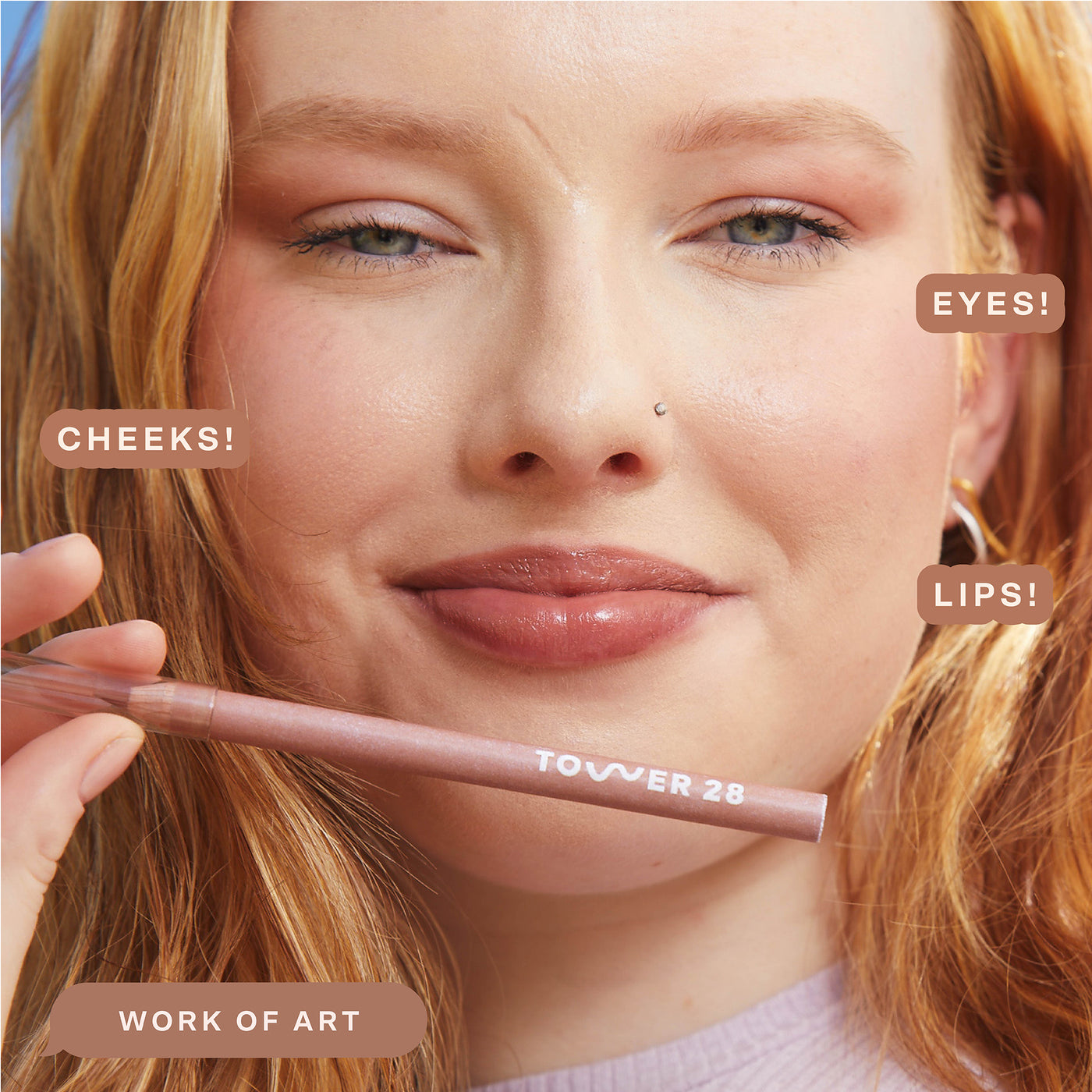 OneLiner Multi-Liner for Lips, Eyes, Cheeks | Tower 28 Beauty